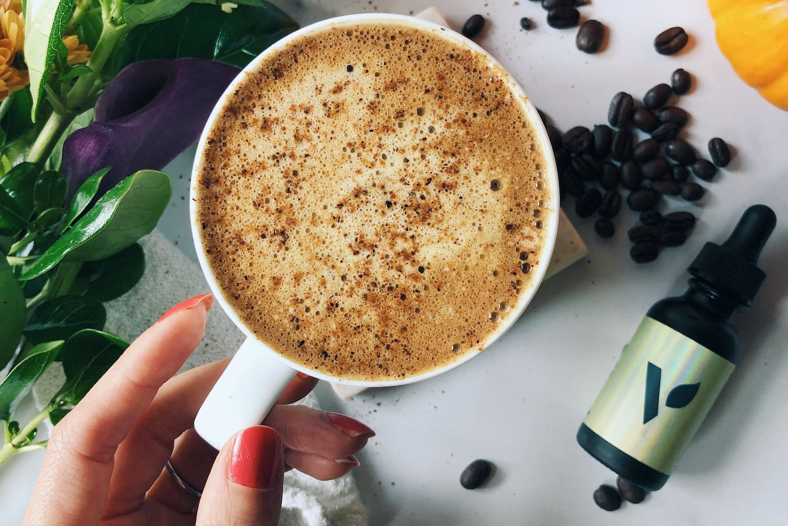 Vegan Turmeric CBD Pumpkin Spice Latte – veggimins.com